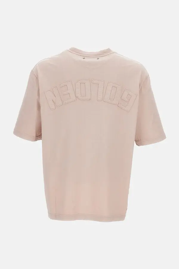 GOLDEN GOOSE T-shirt Relaxed Fit Logo Patch