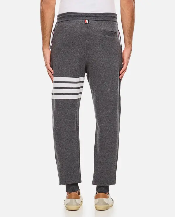 Thom Browne Classic Sweatpant In Classic Loopback W/ Engineered Bar