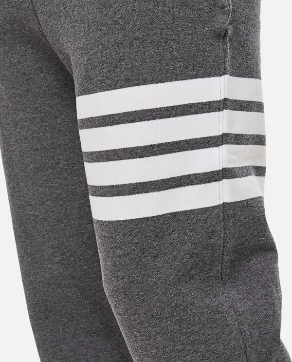 Thom Browne Classic Sweatpant In Classic Loopback W/ Engineered Bar