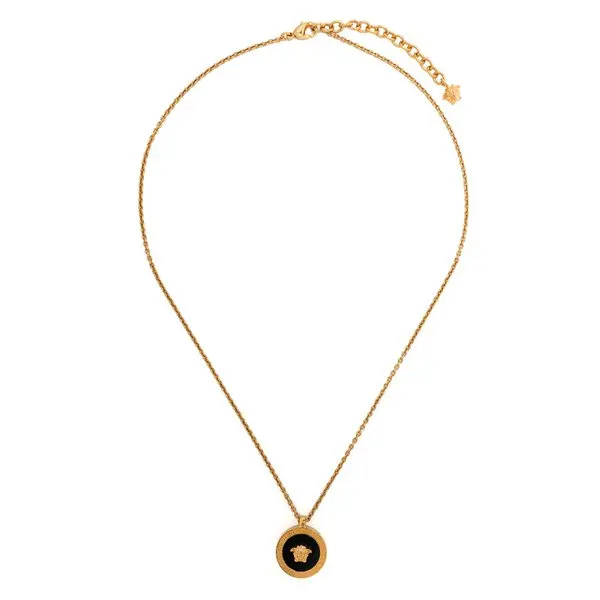 Versace Medusa Head Motif Cable-link Chain Necklace