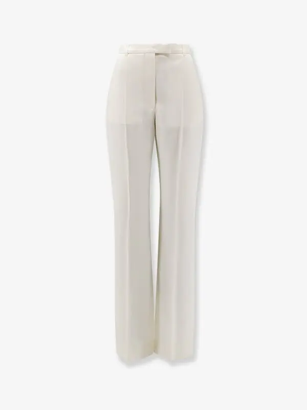 Alexander McQueen Wool Trousers - Multicolor
