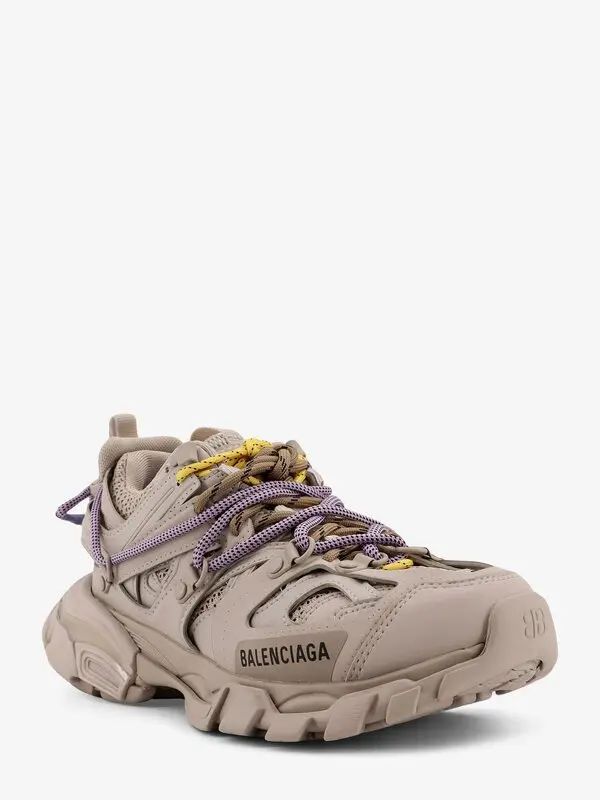 Balenciaga Track Mesh Sneakers With Colored Laces - Multicolor