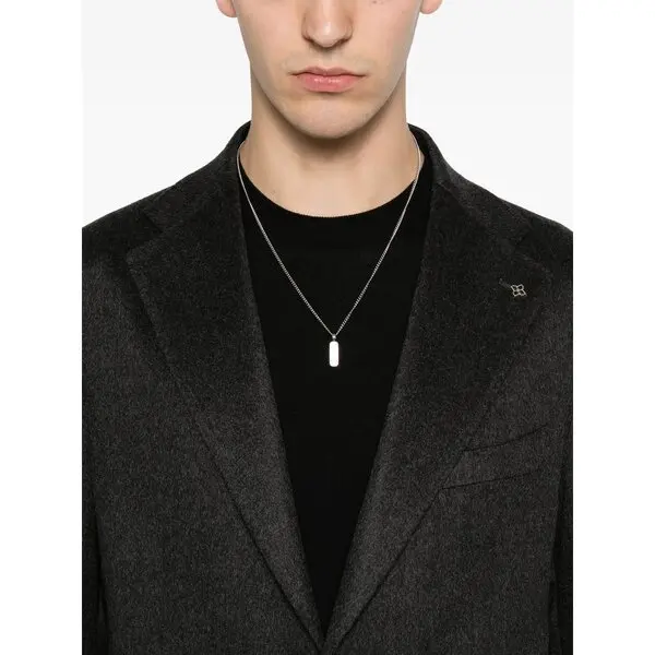 Tagliatore Charcoal Grey Cashmere Blazer