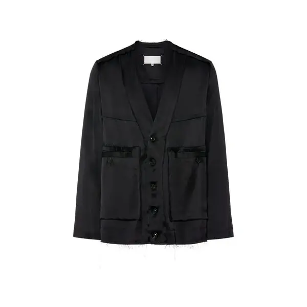 MAISON MARGIELA V-neck Viscose Blazer