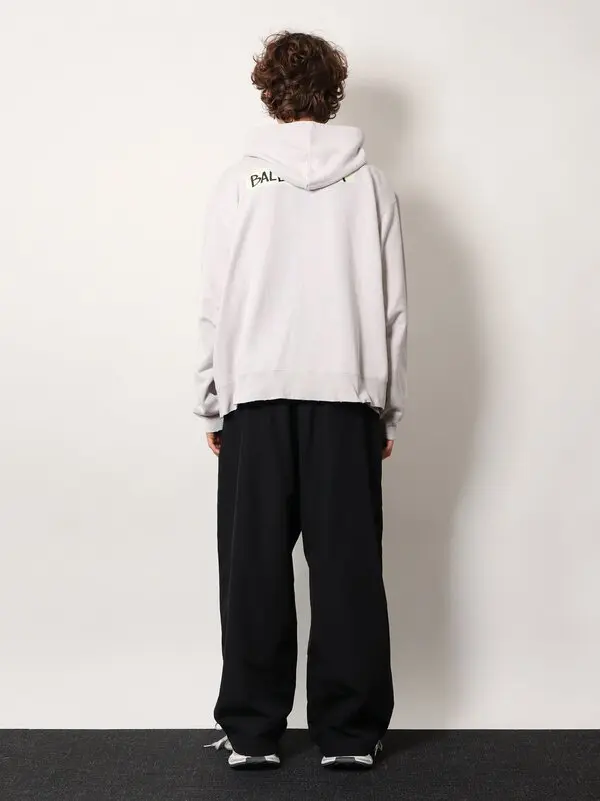 Balenciaga Oversized Zip-up Hoodie - Multicolor