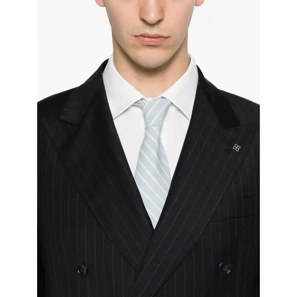 Tagliatore Suits Double Breasted Suits - Blue