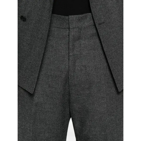 Tagliatore Grey Suits Double Breasted Suits