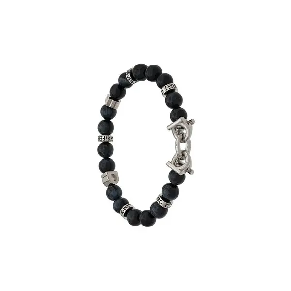 FERRAGAMO Gancini Bracelet - Blue