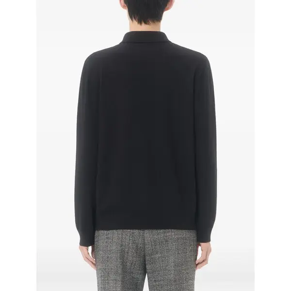 Valentino Garavani Wool V-inlay Polo Jumper