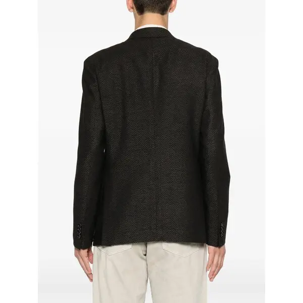 Tagliatore Double-breasted Peak Lapel Blazer