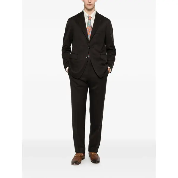 Tagliatore Suits Single Breasted Suits - Brown
