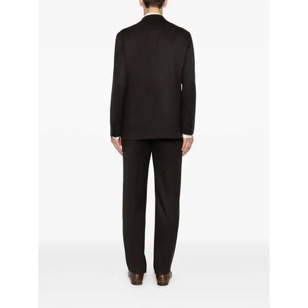 Tagliatore Suits Single Breasted Suits - Brown
