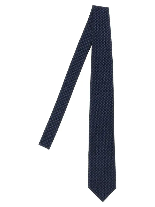 TOM FORD Silk Neck Tie - Blue