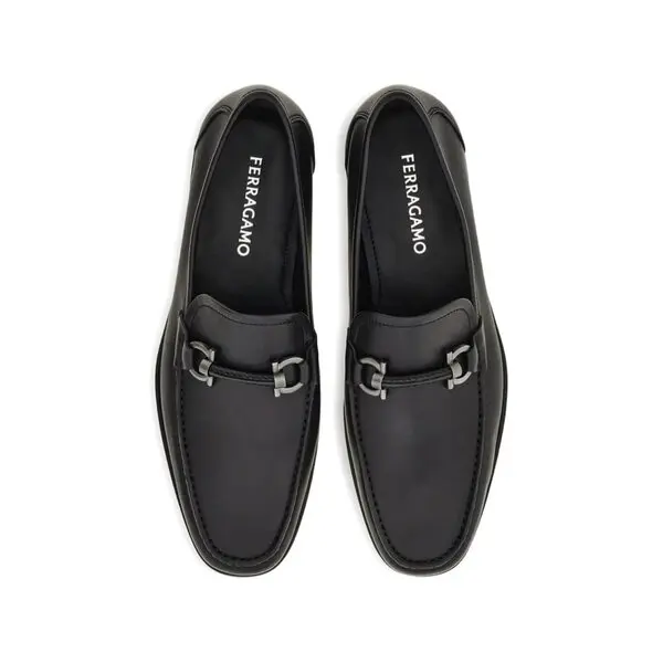 FERRAGAMO Gancini Bit Loafers
