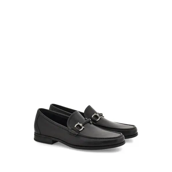 FERRAGAMO Gancini Bit Loafers