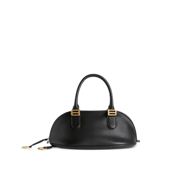 Balenciaga Calf Leather Bolero Bag - Black