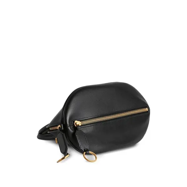 Balenciaga Calf Leather Bolero Bag - Black