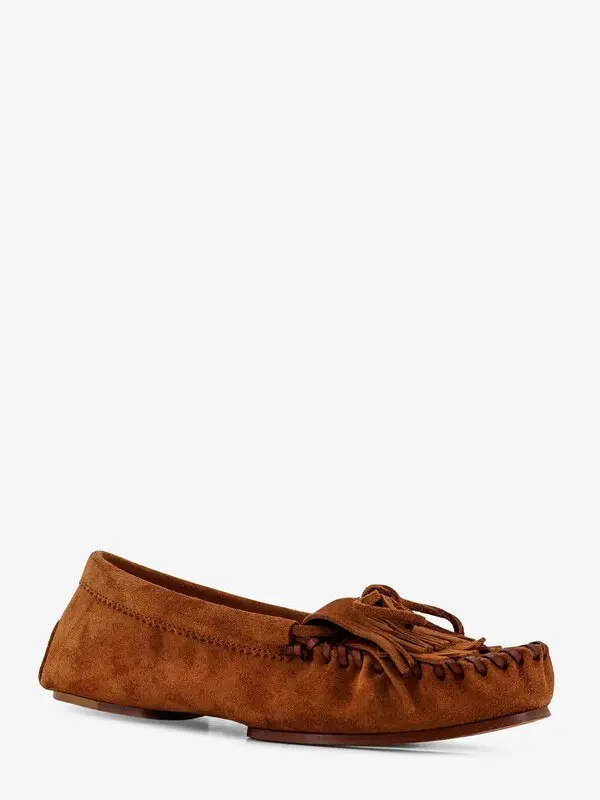 Paris Texas Suede Loafers With Tassel Detail - Multicolor