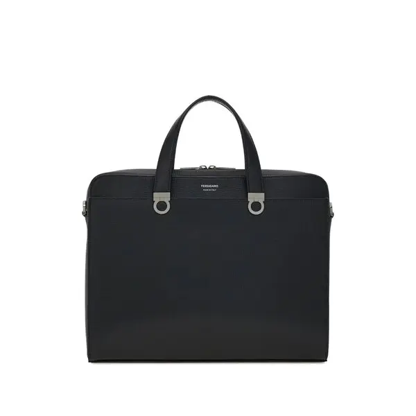 FERRAGAMO Calfskin Laptop Bag
