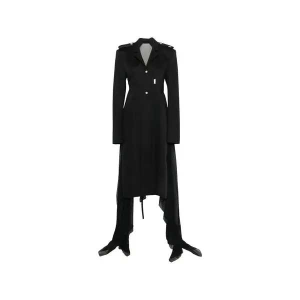 ANN DEMEULEMEESTER Single Breasted Coat