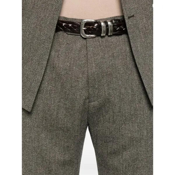 Tagliatore Grey Suits Double Breasted Suits