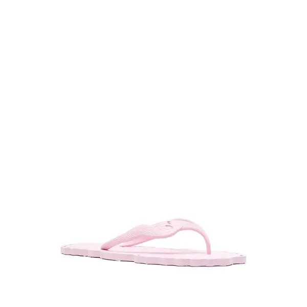 Zimmermann Thong Strap Flat Sole Flip-flops - Pink