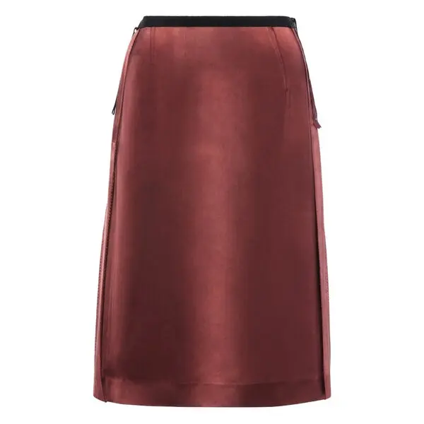 MAISON MARGIELA Straight Skirt - Red