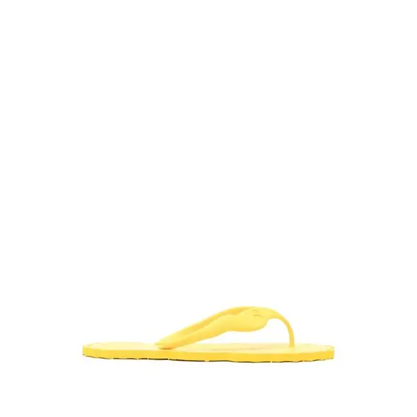 Zimmermann Thong Strap Flat Sole Slip-on Slides - Yellow