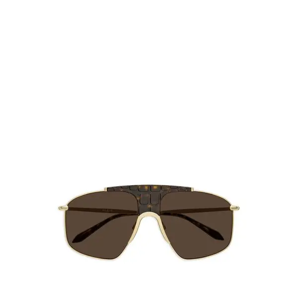 Alaïa Sunglasses With Tortoiseshell Detail - Brown