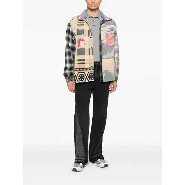 GALLERY DEPT. Wide-leg Jeans With Panelled Design