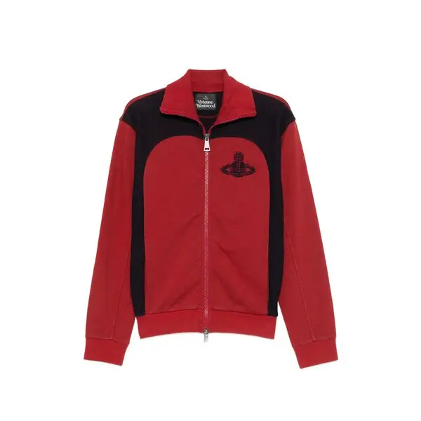 VIVIENNE WESTWOOD Panelled Organic Cotton Sweatshirt