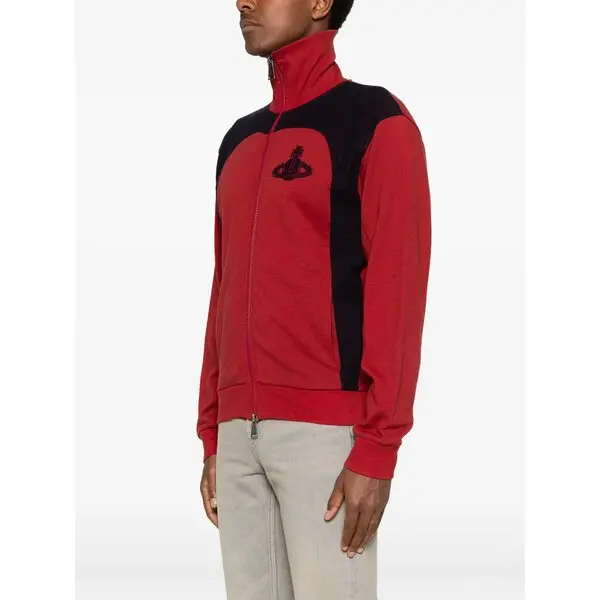VIVIENNE WESTWOOD Panelled Organic Cotton Sweatshirt