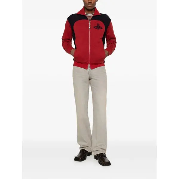 VIVIENNE WESTWOOD Panelled Organic Cotton Sweatshirt