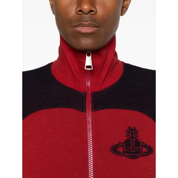 VIVIENNE WESTWOOD Panelled Organic Cotton Sweatshirt