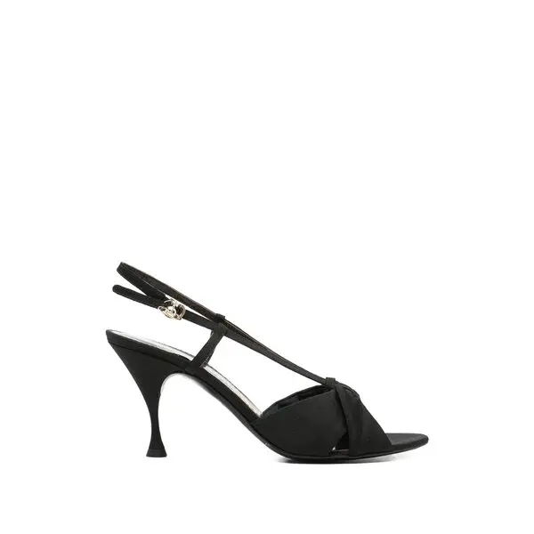 VIVIENNE WESTWOOD Slingback High Heel Boots - Black