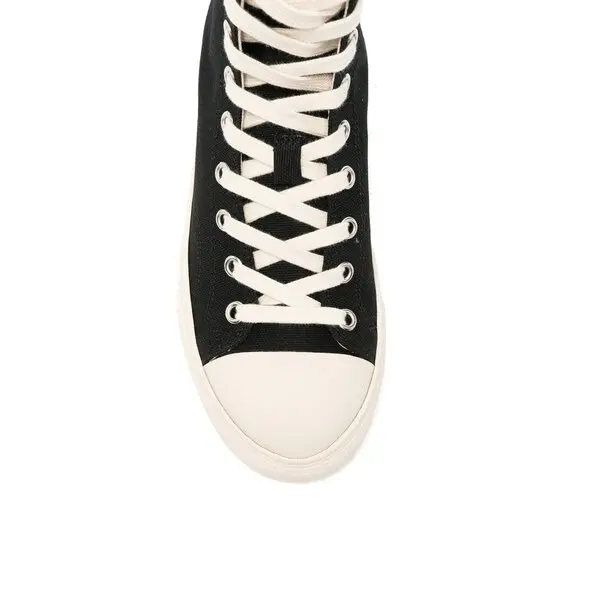 VIVIENNE WESTWOOD Canvas High-top Trainers - Black