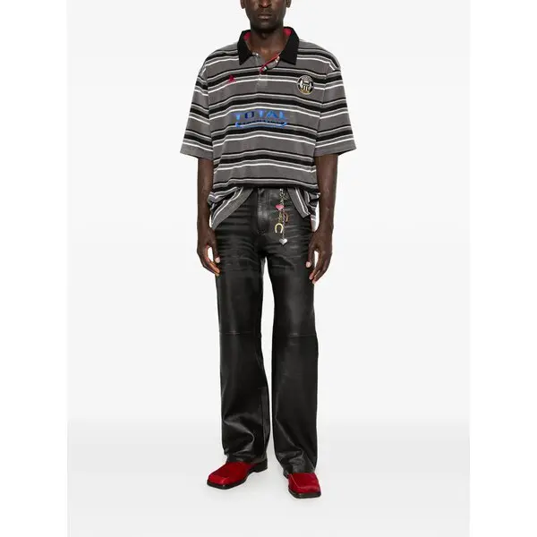 Martine Rose Grey Polo Shirts