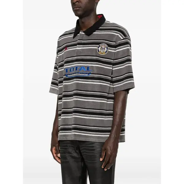 Martine Rose Grey Polo Shirts