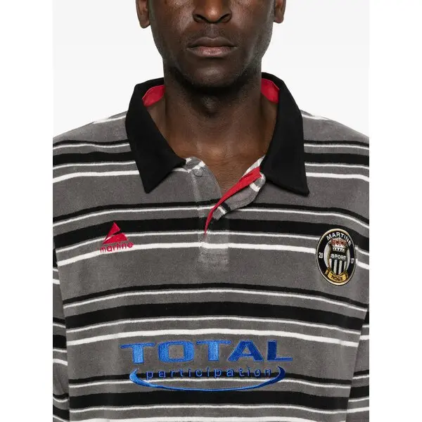 Martine Rose Grey Polo Shirts