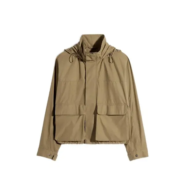 LEMAIRE Hooded Jacket With Button Fastening