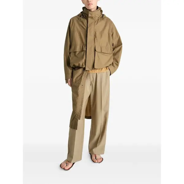 LEMAIRE Hooded Jacket With Button Fastening