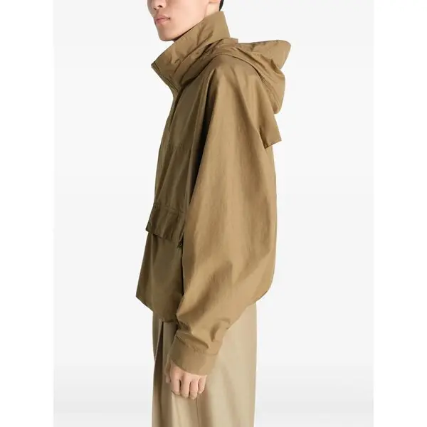 LEMAIRE Hooded Jacket With Button Fastening