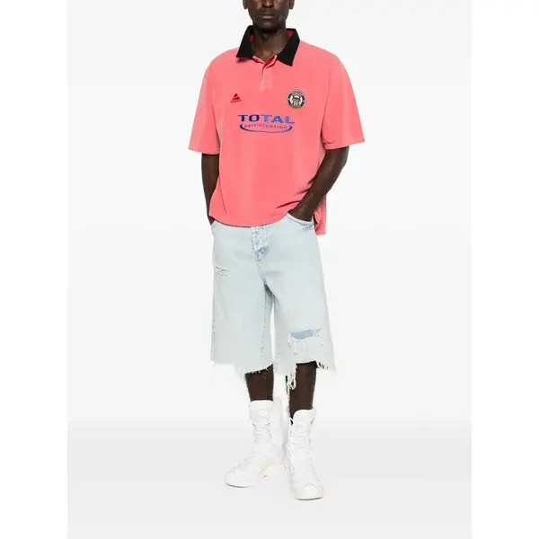 Martine Rose Polo Shirts - Pink