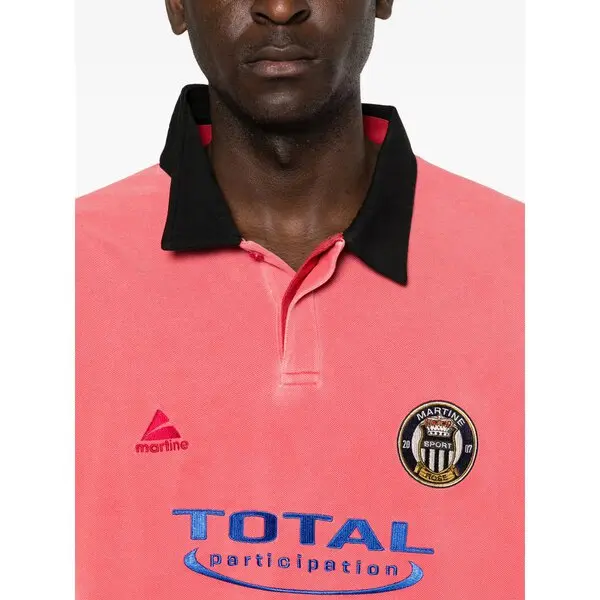 Martine Rose Polo Shirts - Pink