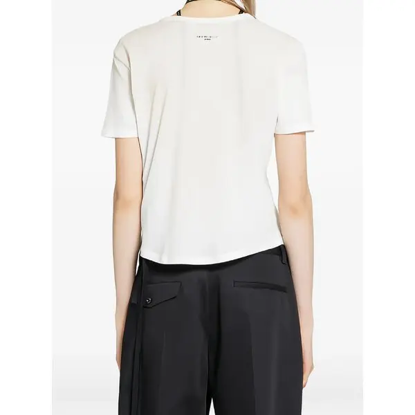ANN DEMEULEMEESTER Cotton Graphic Print T-shirt