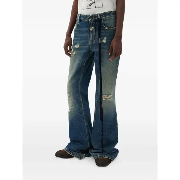 ANN DEMEULEMEESTER Bootcut Jeans