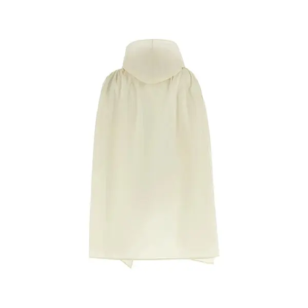 Moncler Beige Bow Detail Cape