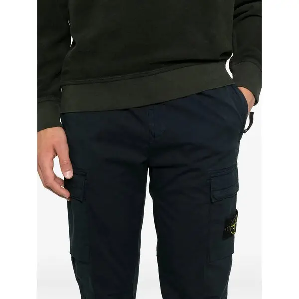 Stone Island Cargo Trousers - Blue