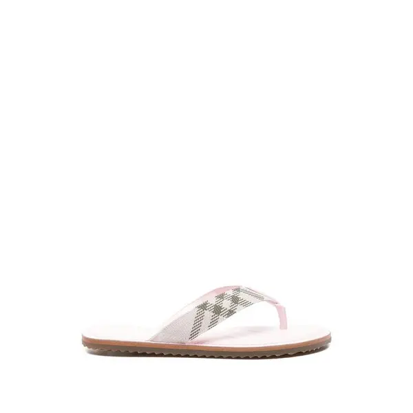 Burberry Pavilion Check Sandals - Pink