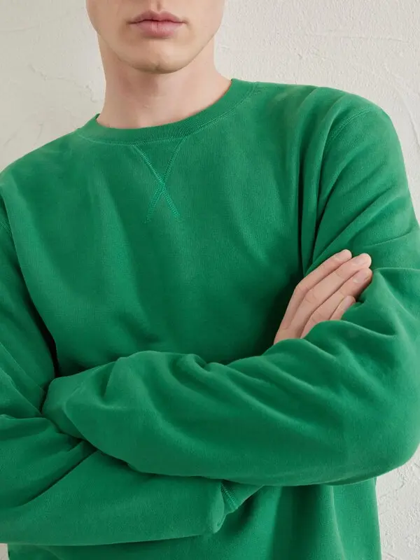 Sunspel Cotton Jersey Sweatshirt